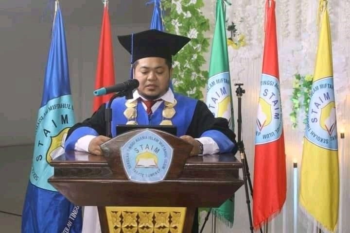PIDATO SAMBUTAN KETUA STAIM TARATE SUMENEP DI ACARA WISUDA V TA 2021-2022